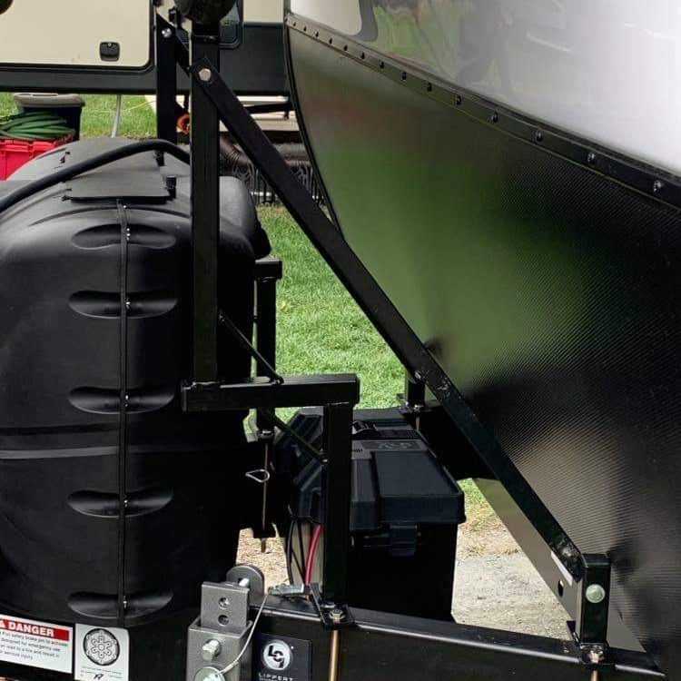 Z-shape trailer rack brackets (2) - Futura GP